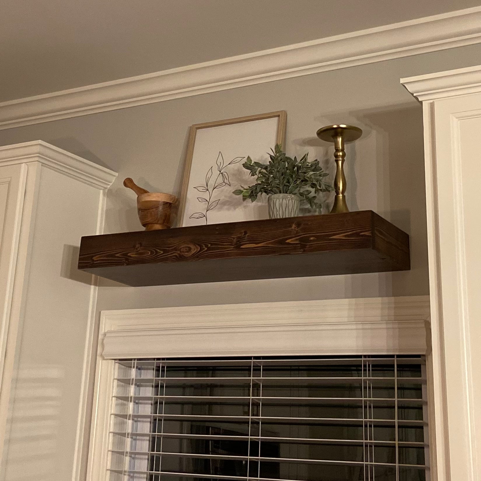 Farmhouse Floating Shelves | Wall Shelving | Free Shipping – Seeds ...