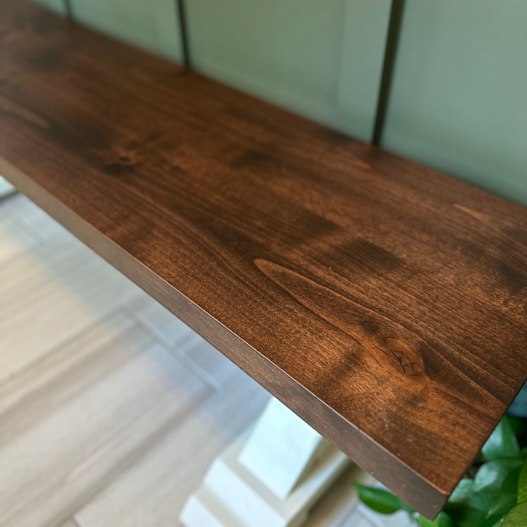 Grayson Farmhouse Bench – Seeds & Sawdust