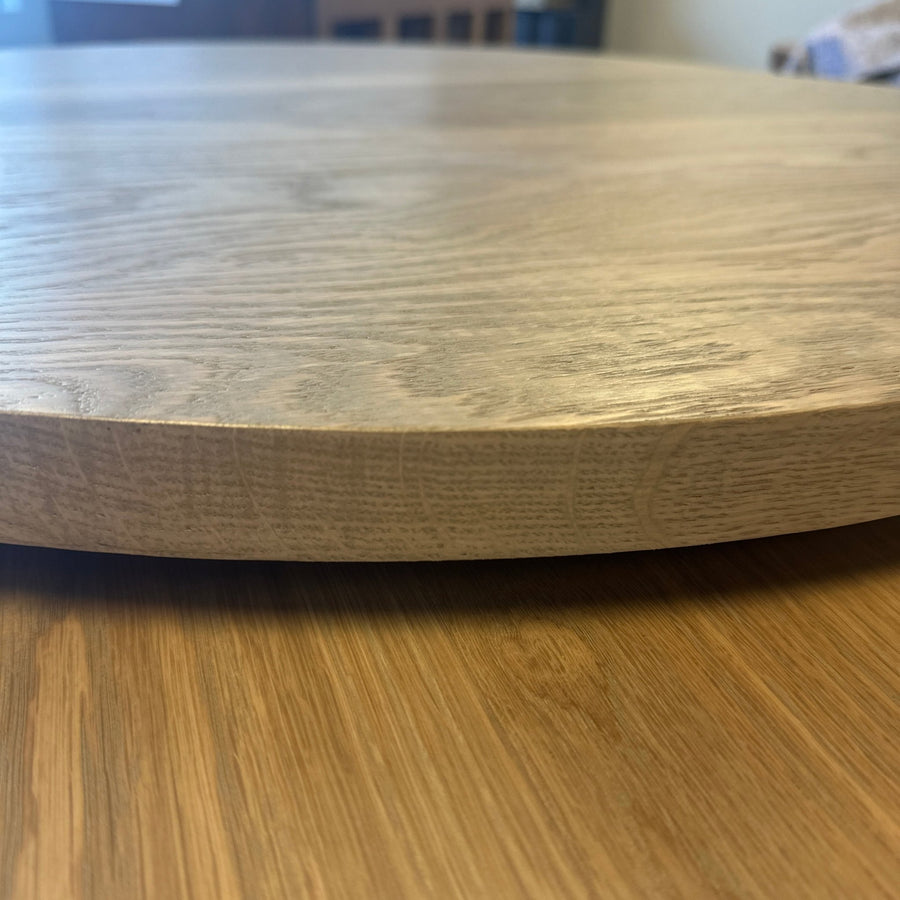 Handcrafted Wooden Lazy Susan – Low Profile with Ball-Bearing Base ...