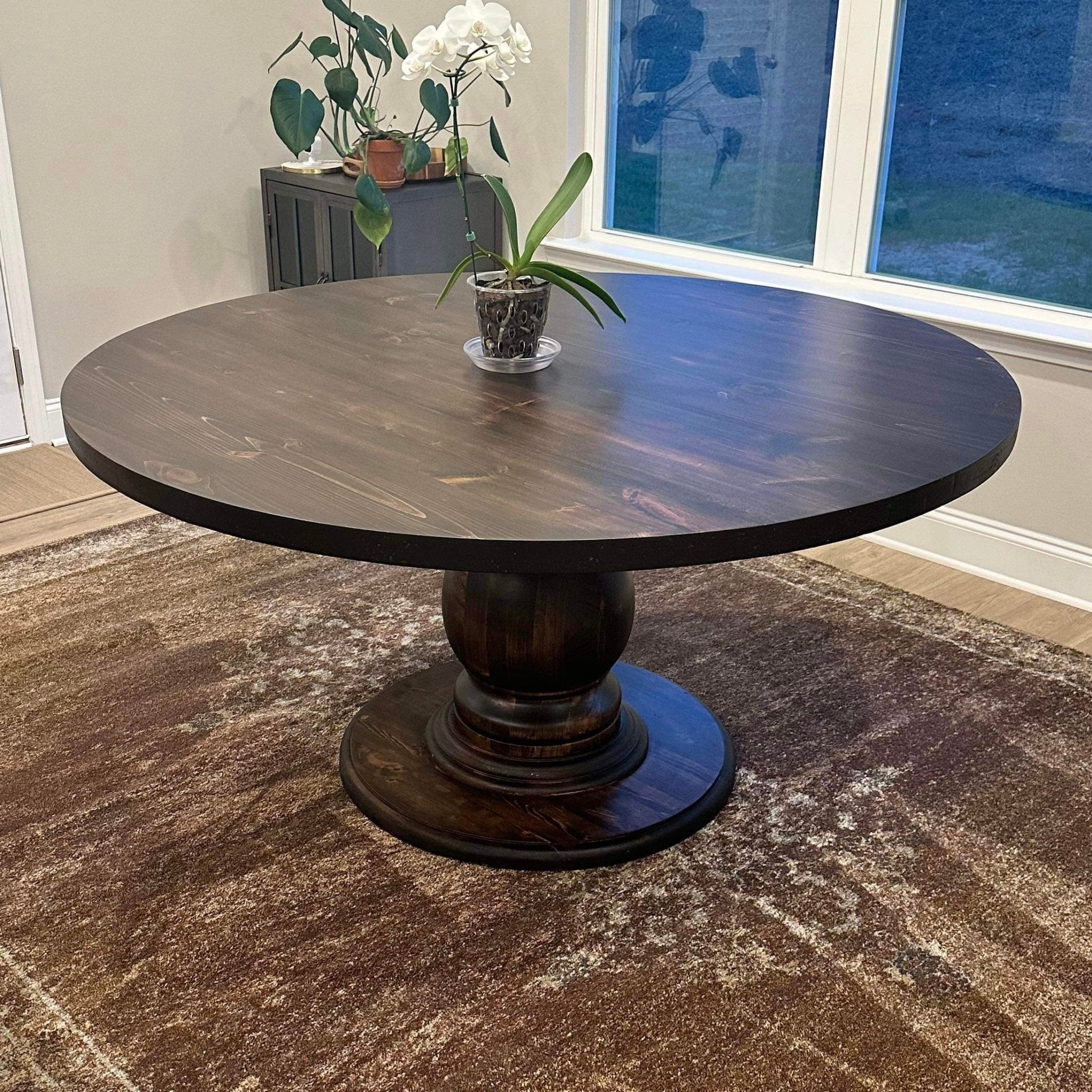 42 round farmhouse table store